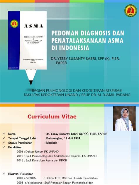 Materi Tatalaksana Asma Dr Yessy Spp K Pdf