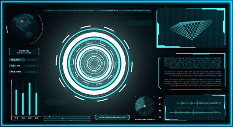 Hud Design Sci Fi Elements Animation Behance
