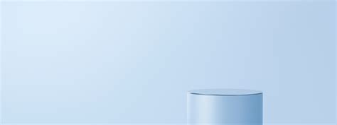 빈 배경이있는 빈 디스플레이에 밝은 파란색 제품 배경 스탠드 또는 연단 받침대 3d 렌더링 0명에 대한 스톡 사진 및 기타 이미지 Istock