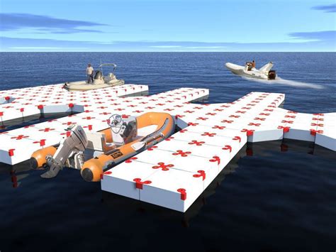 Modular Dock TAFF Modular Floating System Floating Mooring Boat