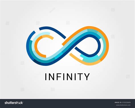 Colorful Abstract Infinity Endless Symbol Icon Stock Vector Royalty Free 572222629 Shutterstock