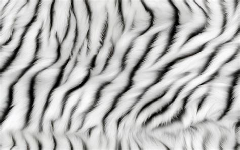Premium Photo Exquisite White Tiger Pattern