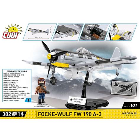 Focke Wulf Fw 190 A3 Cobi 5741 Aircraft Cobieu