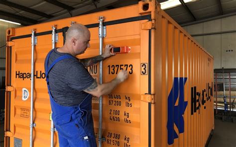 Hapag Lloyd Starts Installation Of Tracking Devices On Its Dry