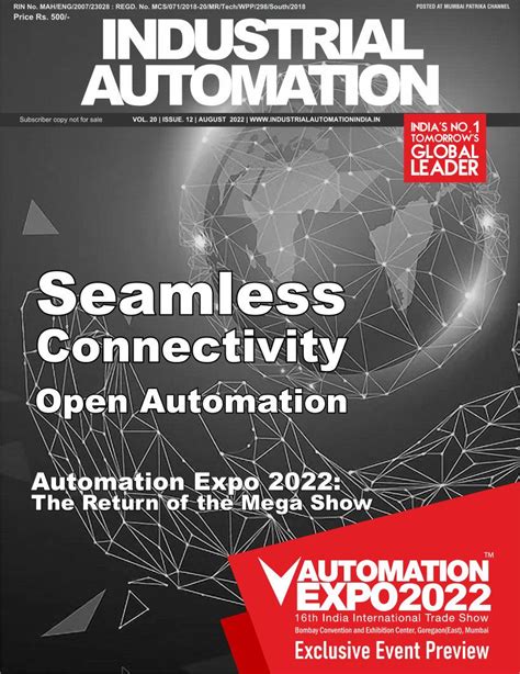 Infinite Uptime On Linkedin Thank You Industrial Automation Magazine For Publishing Our Story On