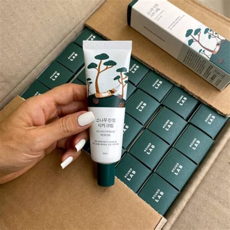 Round Lab Pine Calming Cica Cream крем для проблемной кожи 50 мл арт 8809783325674 купить в