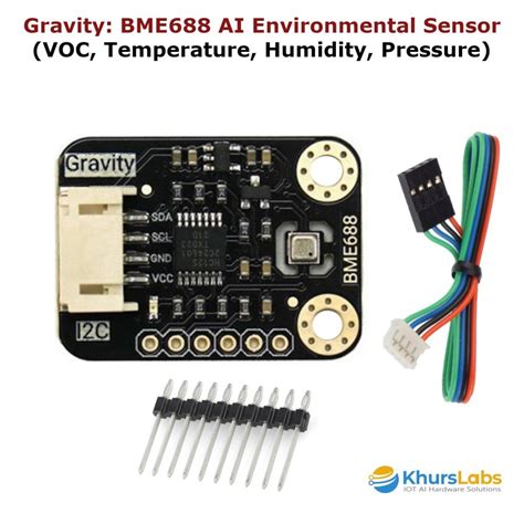 Jual Dfrobot Gravity Bme688 Ai Environmental Sensor Ai Gas Analysis For