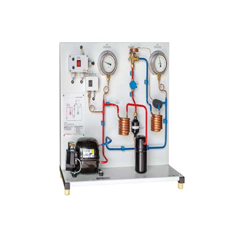 et 101 simple compression refrigeration circuit teaching equipment refrigeration training