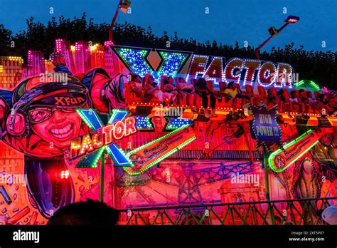 The Luna Park And Funfair Fête Des Tuileries In The Tuileries Garden Held Annually In Summer
