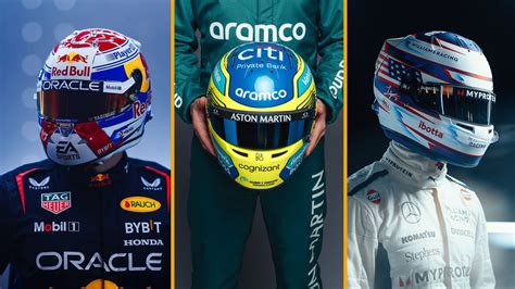 2024 F1 Helmet Designs Every Drivers Racing Lid For New Campaign