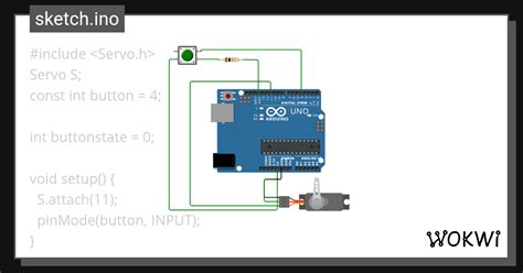 Pintu Tombol Wokwi Esp32 Stm32 Arduino Simulator