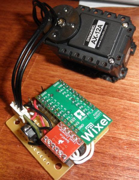 Wixel Dynamixel Ax 12 Servos Arbotix Commander Wixel Pololu Forum