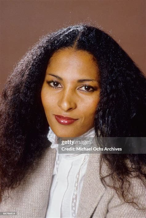 Actress Pam Grier Poses For A Photo On December 8 1980 In Los News