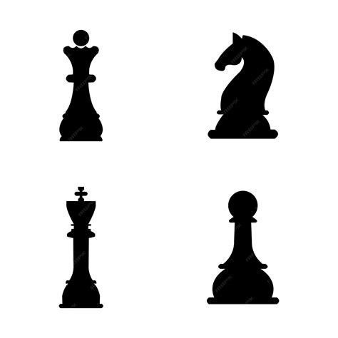 Chess King Silhouette
