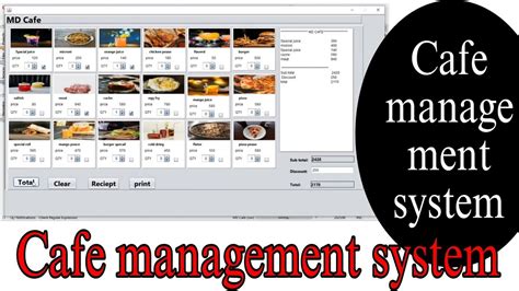 How To Make Cafe Management System In Java Netbeans Java Netbeans