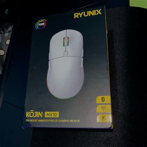 Jual Sades Ryunik Kojin MX Mouse Gaming Wireless Bluetooth Triple Connection Like New Shopee