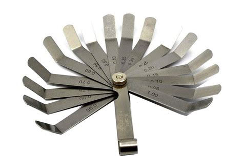 Buy Zxhao Master Feeler Gauge Gap Measure 005 10mm 16 Blade Measuring