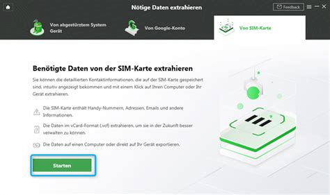 Droidkit Bedienungsanleitung Daten Von Der Sim Karte Extrahieren