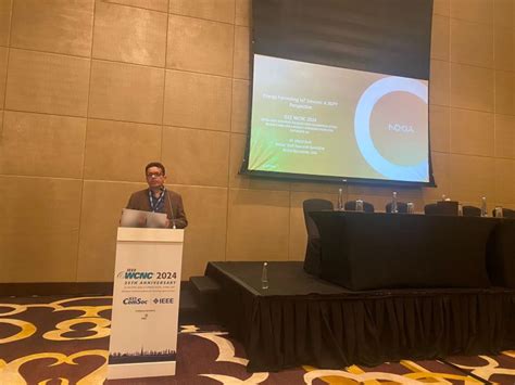 First Day Ieee Wcnc 24 Gave A Keynote Talk On Energy Harvesting Ambient… Majid Butt