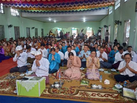 အိမ်မဲမြို့နယ်တွင် စူဠဘွဲ့နှင်းသဘင်နှင့် မြို့နယ်လုံးဆိုင်ရာ ပရိယတ္တိစာအောင်သံဃာဆုပေးပွဲအခမ