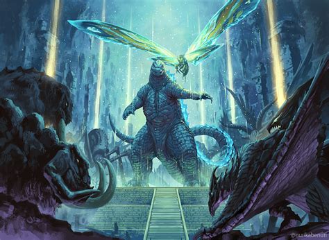 Nurikabe Mictlan Tecuhtli Behemoth Monsterverse Godzilla
