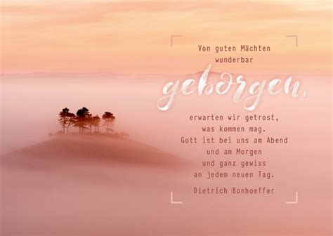 Postkarte Von Guten Mächten Bolanz