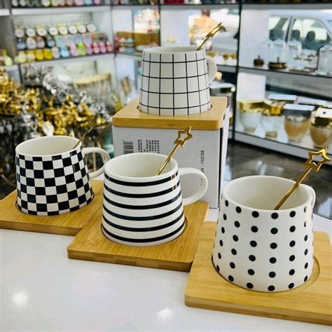 خرید و قیمت ماگ زیره چوبی ، چوب بامبو ، دارای قاشق از غرفه رایا And رویا