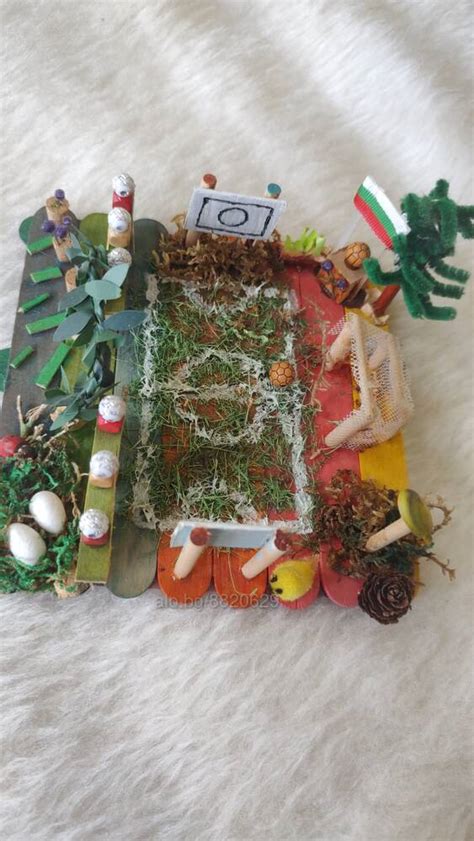 Пролетна декорация игрището Друго ръчна изработка Ръчно изработени Декорация игрището