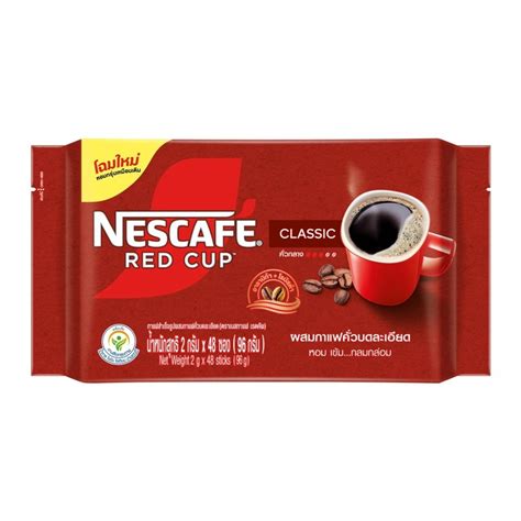 Nescafe네스카페 커피 레드컵 48스틱 니코니코 타이 마켓 태국 구매 대행