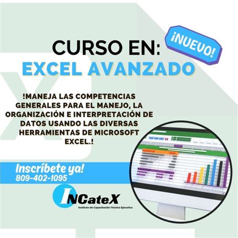 curso en excel avanzado incatex