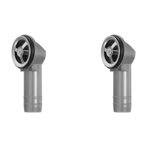 Worgeous 2 Sets Overflow Valve Sink Overflow Hole Cover Overflow Cap Overflow Adapter Bathroom