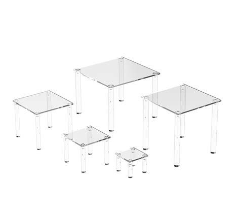 Acrylic Square Tables Display World