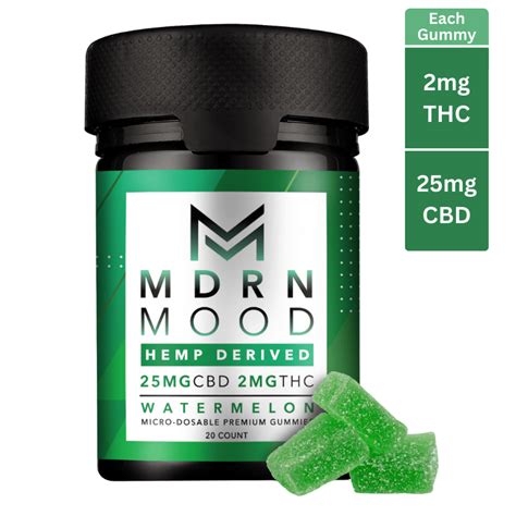 Microdose Thc Gummies 2mg Thc 25mg Cbd Daily Calm Without The
