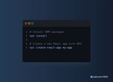 Saikumar Bolisetti On Linkedin React Webdevelopment Javascript Npm