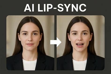 Lip Sync Ai Sync Video And Audio With Ai