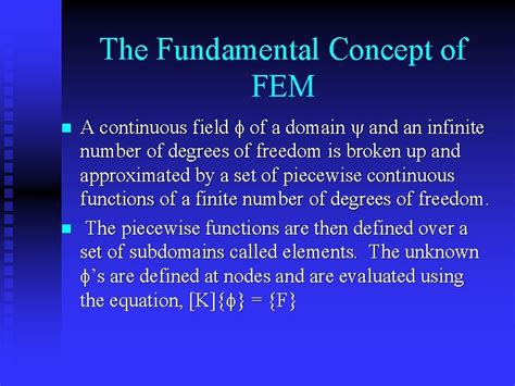 Overview Of Finite Element Methods Group Members Daniel