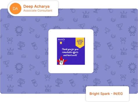 Brightsparkineg Deep Acharya