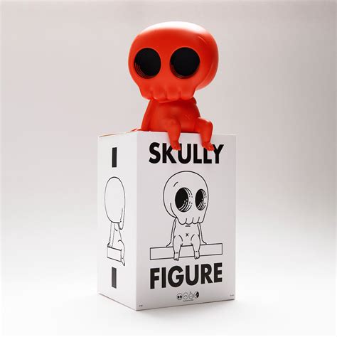 Mike Mitchell Skully Vinyl Figure Red Variant Mondo