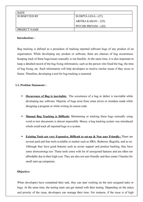 Sepm Full Assignment Date Submitted By Sudipta Jana 27 Aritra