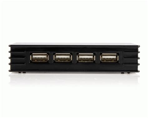 Startech Com Port Usb Hub Mbit S Black In Distributor Wholesale Stock For