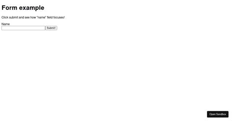 Example2 Pass Ref As Prop Codesandbox