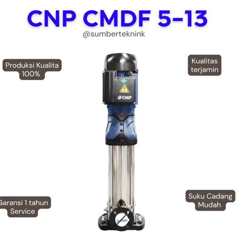 Jual Pompa Cnp Cdmf 5 13 380volt Cdmf5 13 5 M3 3phase Jakarta Pusat