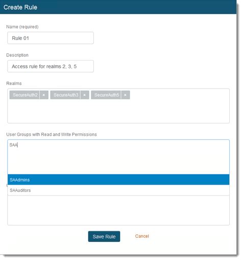 Configure Role Based Access Control