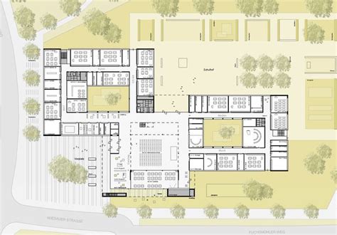 Schulen In Der Architektur Architektonische Grundrisse Wettbewerbe