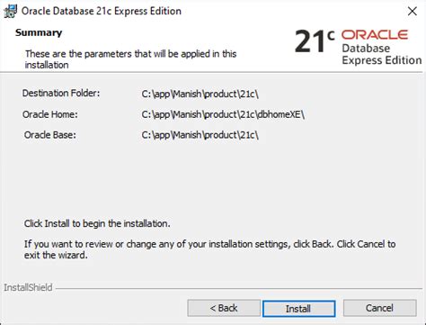 How To Install Oracle Database Express Edition Rebellionrider