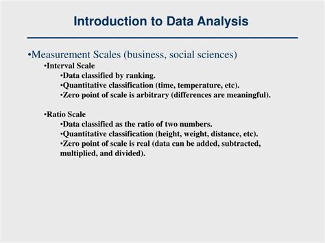 PPT Introduction To Data Analysis PowerPoint Presentation Free Download ID 783062