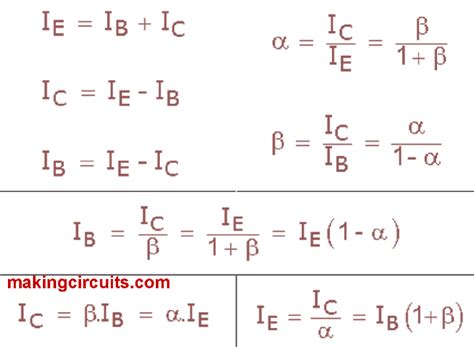 Transistor Current Relation History Of Electronics Transistors