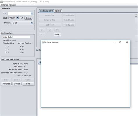 Visualizer Works W Platform But Not Classic Issue Winder Universal G Code Sender GitHub