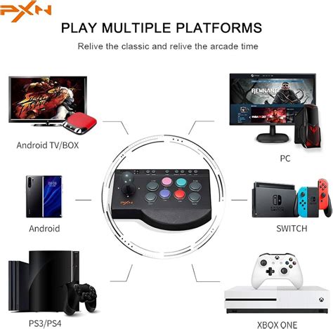 Pxn 0082 Retro Usb Wired Game Joysticks Controller Arcade 57 Off