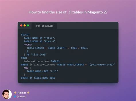 Raj Kb On Linkedin Magento Sql